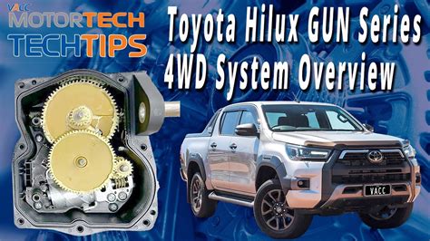 Toyota Hilux Gun Series 4wd System Overview Youtube