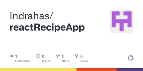 github indrahas reactrecipeapp