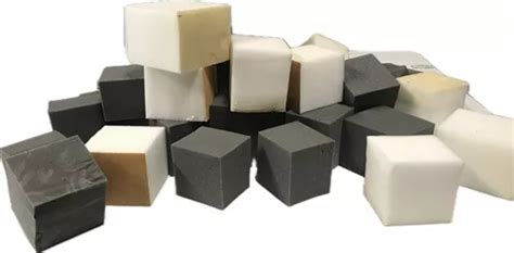 100 Piezas Esponja Tipo Cubos Hule Espuma Americano Envío Gratis