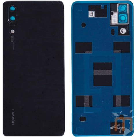 Tapa Trasera De Bateria Con Cristal Camara Negra Huawei P Movilcrack