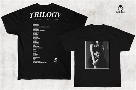 The Weeknd Trilogy Sweatshirt Trilogy Sweater The Weeknd Shirt