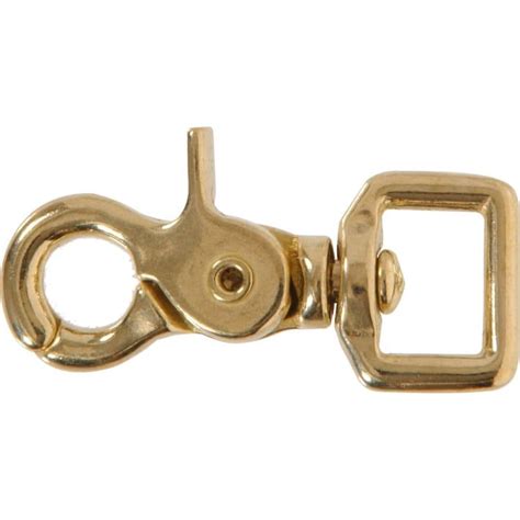 Hillman Strap Swivel Eye Trigger Snap Solid Brass By Hillman At Fleet Farm
