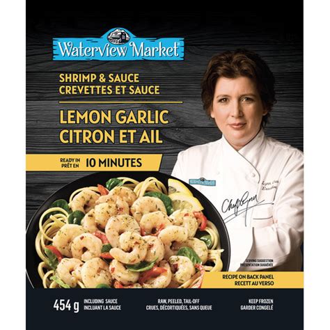 Buy Waterview Market Lemon Garlic Shrimp And Sauce 454 G Sobeys Inc