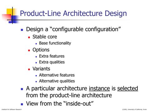 Ppt Product Line Architectures Powerpoint Presentation Free Download Id90437