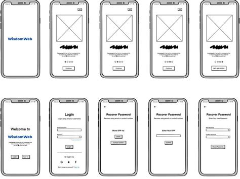 Mobile App Ui Ux Design Wireframe And Prototype In Figma Upwork