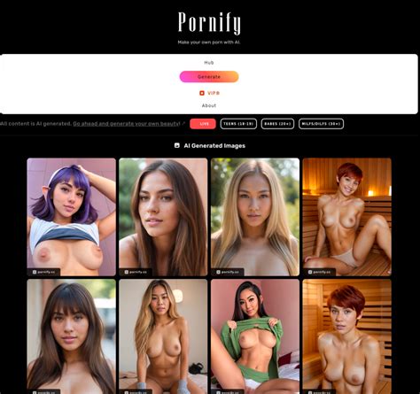 Los Mejores Sitios Generadores De Pornograf A Con Ia Gratis Deepfake Y M S