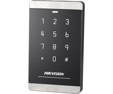 Hikvision Ds K1103mk Mifare Card Reader With Keypad Connectec Uk