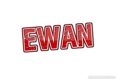 Ewan Logo Free Name Design Tool From Flaming Text