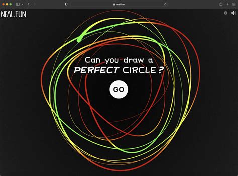 Can You Draw A Perfect Circle Neal Fun Abakcus