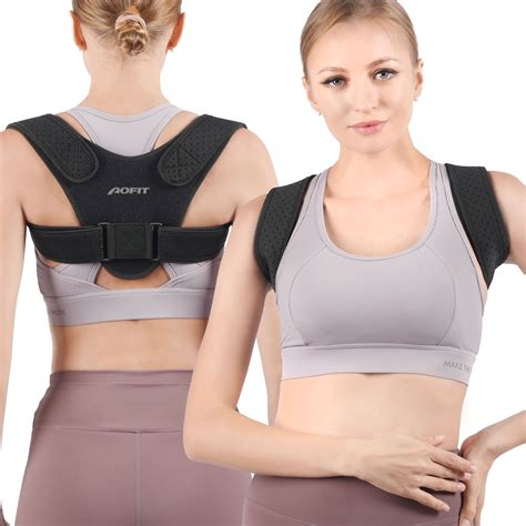 Aofit Back Brace Posture Corrector For Women And Menadjustable Upper