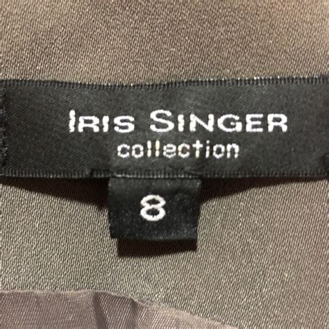 Iris Singer Collection Executive Suit Size 8 Gem