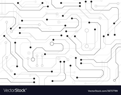 Circuit Technology Background With Hi Tech Digital
