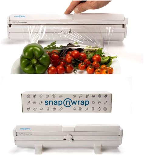 snap n wrap cling film dispenser and cutter quickest most