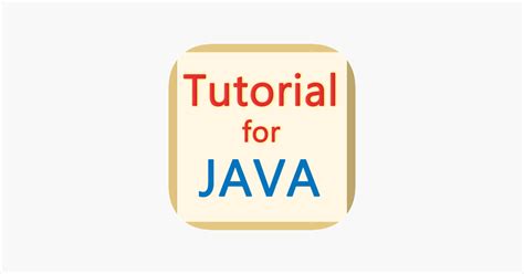 Tutorial For Java Programming On The App Store
