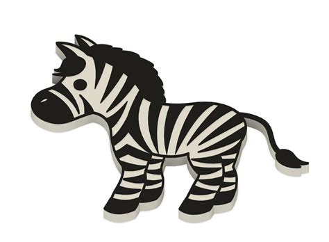 Zebra Magnet By Pantovarnikcz Download Free Stl Model