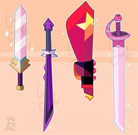 Steven Universe Crystal Gems Weapons