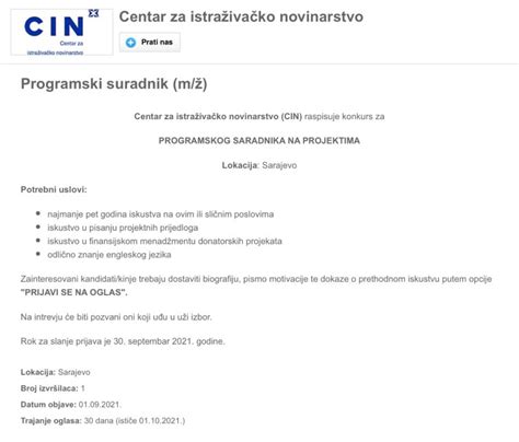 Lejla Konjic Dragovic Posted On Linkedin