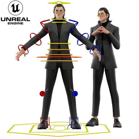 ue5 rigged character kat