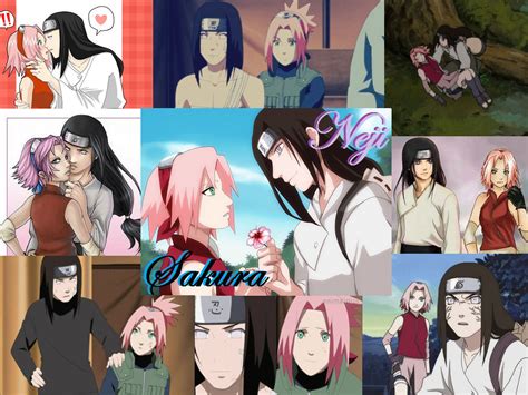 Neji And Sakura By Lady1venus On Deviantart