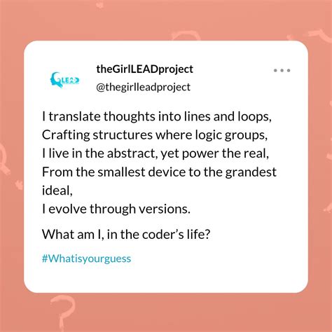 Girllead Talent Accelerator On Linkedin Riddle Coding Girlleadproject