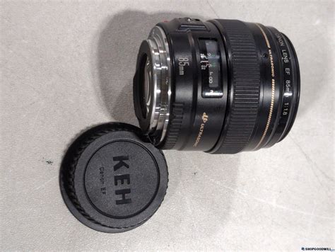Canon Ef 85mm F 1 8 Usm Lens With Keh Rear Cap