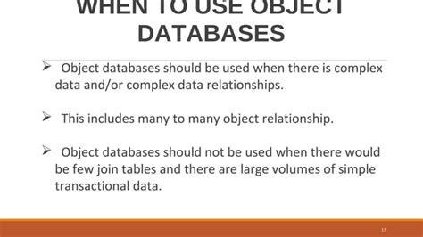 Object Oriented Database Management System Ppt