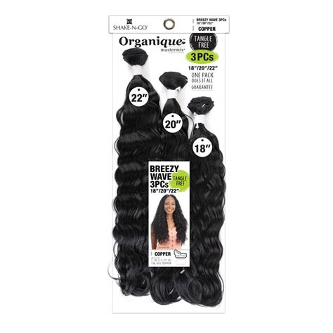 Shake N Go Milky Way Weave Organique Breezy Wave 3pcs