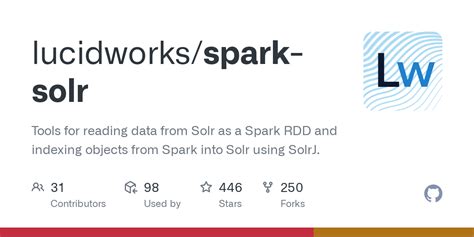 github lucidworks spark solr tools for reading data from solr as a