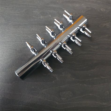 Air Pump Manifold Chrome 10 Way Kitsu Koi