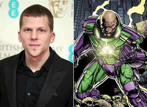 Jesse Eisenbergs Lex Luthor Look Is Revealed In First Glance At Bald
