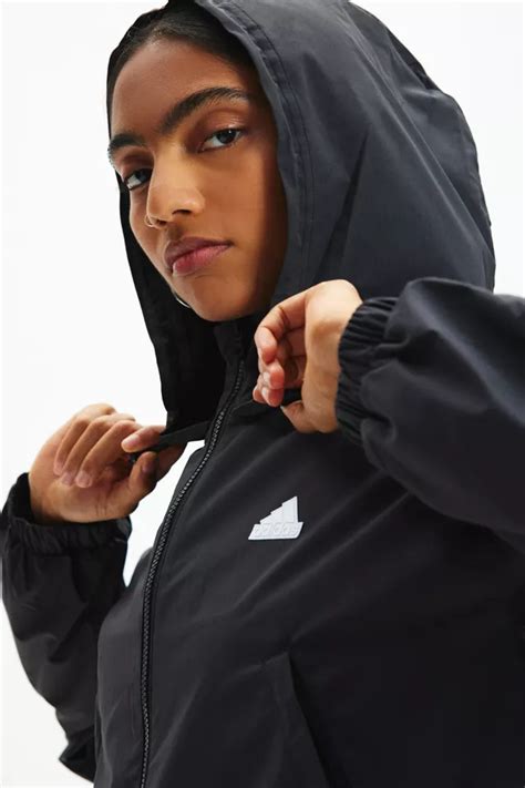 Adidas Future Icons 3 Stripe Windbreaker Jacket Urban Outfitters