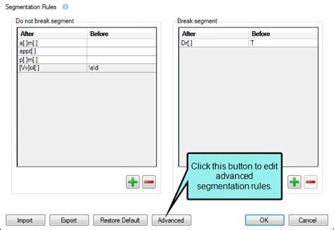 Using Segmentation Rules