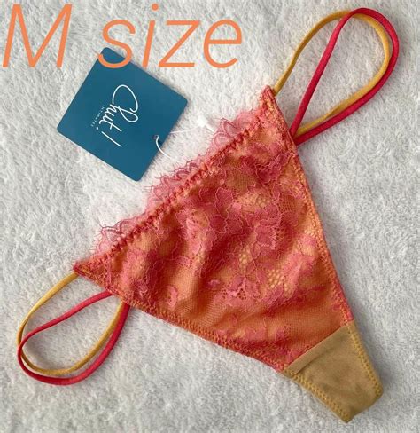 Chut オレンジandイエロー Megumiコラボstring M 未使用新品 メルカリ