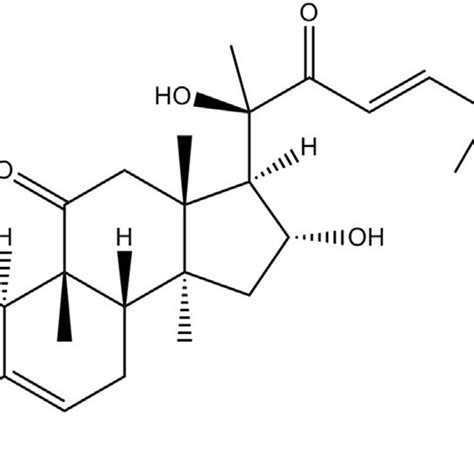General Structure Of Cucurbitacin E Download Scientific Diagram