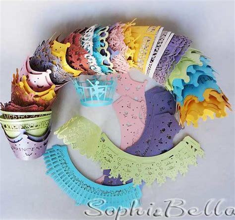 Promotional Pearl Paper Cupcake Wrapper For Cupcake Decoration