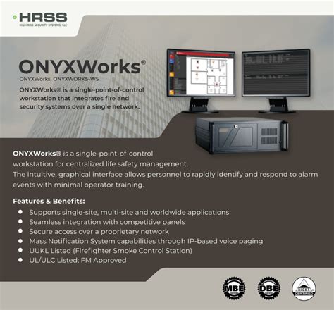 Network Systems Onyxworks Infographic High Rise Security Systemssmg