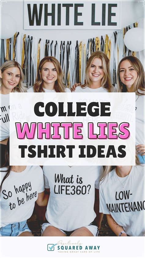 Top White Lies Outfit Ideas For College Parties White Lies T Shirt