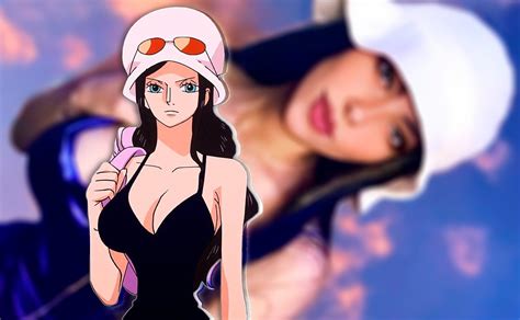 Nat Es Nico Robin De Dressrosa En Cosplay De One Piece