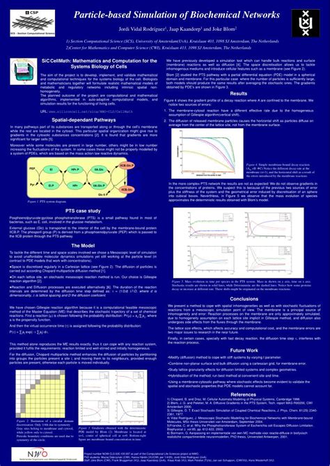 Ppt Particle Based Simulation Of Biochemical Networks Powerpoint
