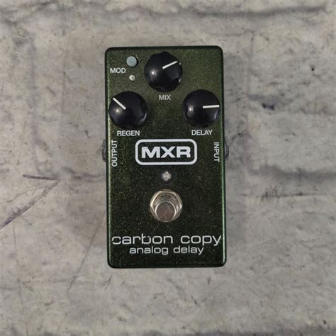 Mxr Carbon Copy Delay Evolution Music