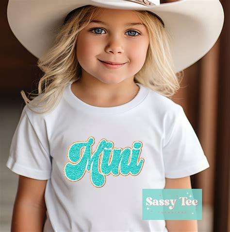 Chenille Patch Sassy Tee Transfers