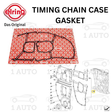 Elring Germany Timing Chain Case Gasket Bmw E36 318i E46 318i Z3 1 9 M43 Engine Shopee Malaysia