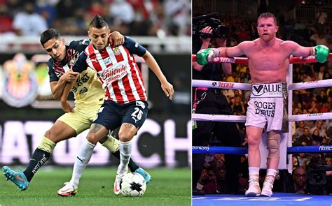 Clásico Entre América Y Chivas Cambia De Horario Por Culpa De Canelo
