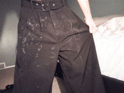 Cum Stained Wide Leg Pants Image 3480355 Thisvid Tube