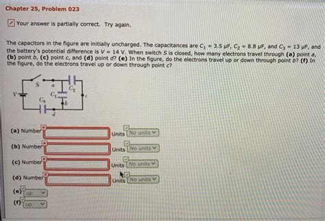 Solved Chapter 25 Problem 023 Your Answer Is Partially