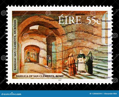 Basilica Of San Clemente Rome Editorial Photo