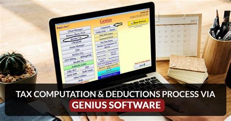 How To Use Genius Tax Software For Computation And Deductions