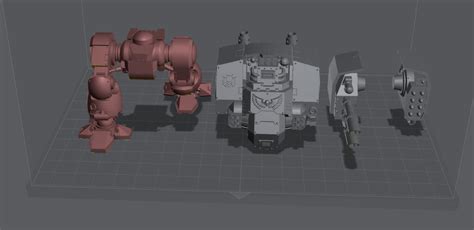 🛰 Space Trooper Ranged Mech・ 3d File For 3d Printing・cults