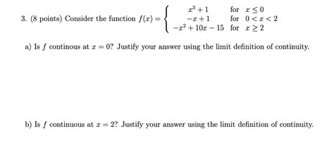 Solved Points Consider The Function Chegg