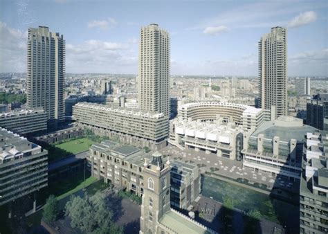 Birth Of Barbican Estate Shown In Construction Photos